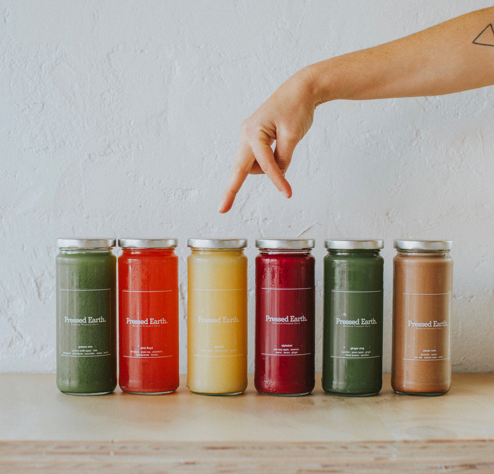 Pressed Earth | Cold-Pressed Juice and Cleanse | Perth